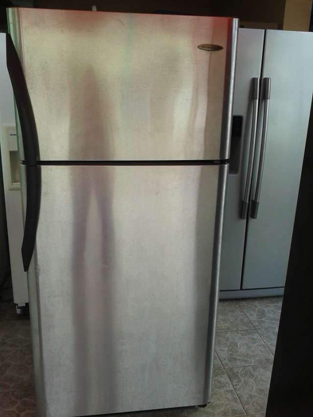 Nevera frigidaire negra con acero de 16 pies!! en Santo Domingo ...